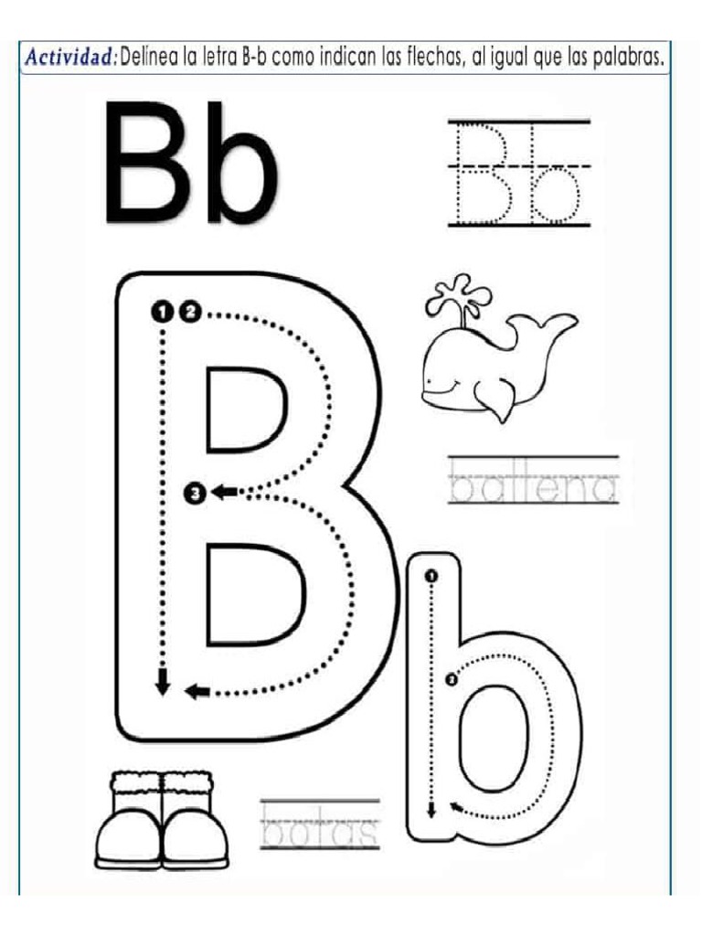 LETRAS B F G H J D Q R | PDF
