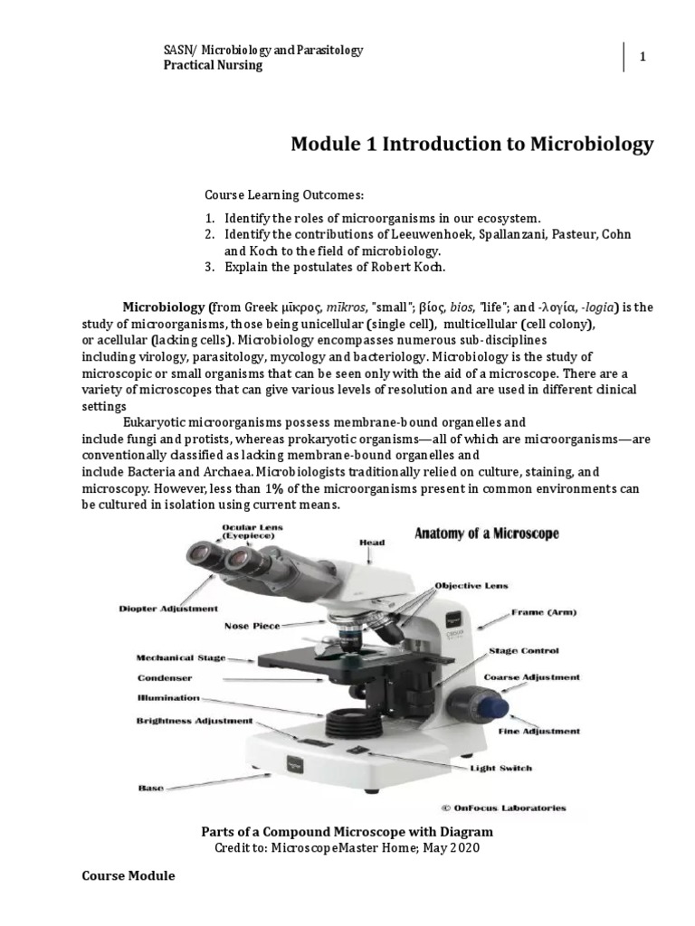 Introduction To Microbiology | PDF