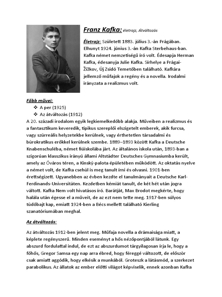 Franz Kafka | PDF