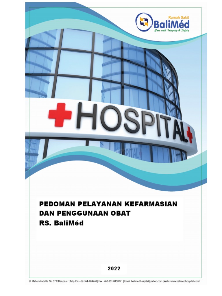 Pedoman Pelayanan Kefarmasian RS BaliMed 2022 | PDF