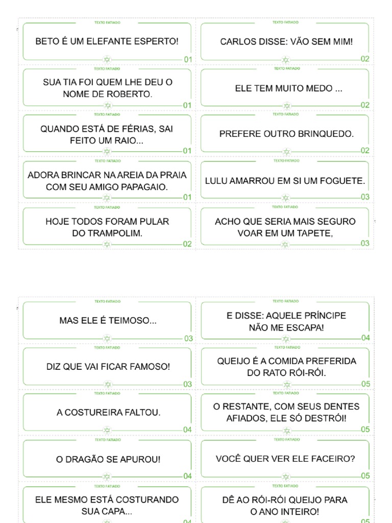 Texto Fatiado | PDF Texto Fatiado | PDF