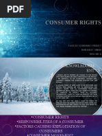 Consumer rights project(ECONOMICS CLASS 10) | PDF | Consumer Protection ...