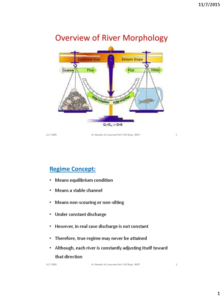 3 Overview of River Morphology | PDF