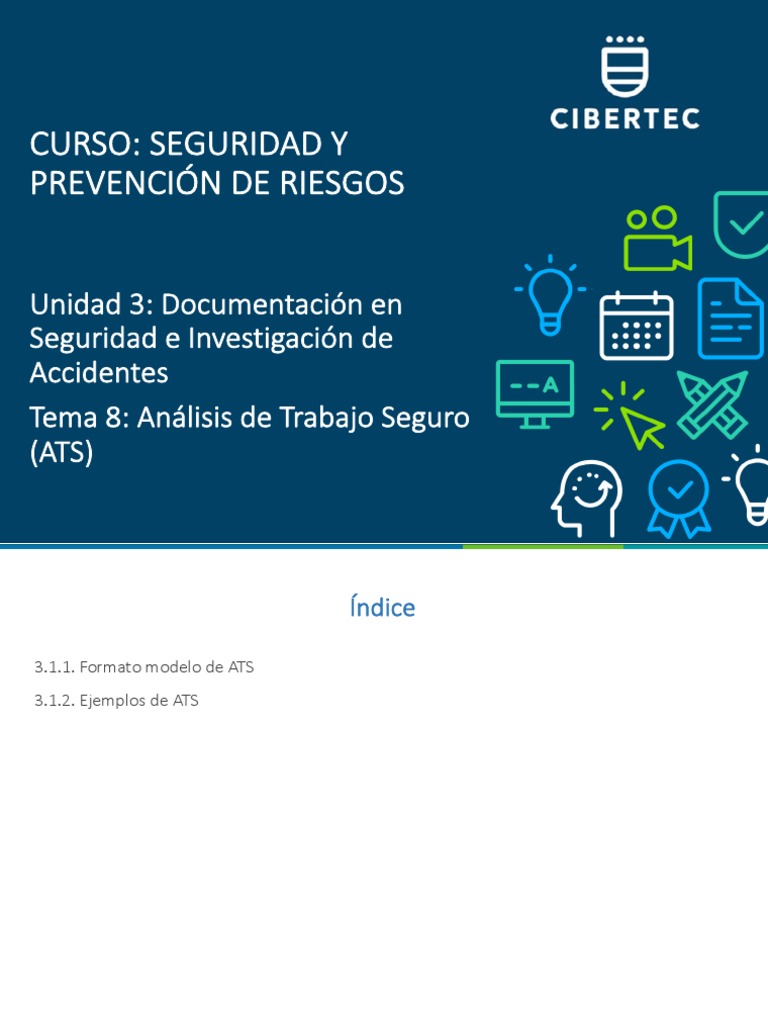 PPT Unidad 03 Tema 08 2022 02 Seguridad y Prevencion de Riesgos (4568 ...