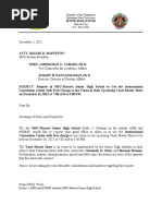 Conforme Letter - 2019 | PDF