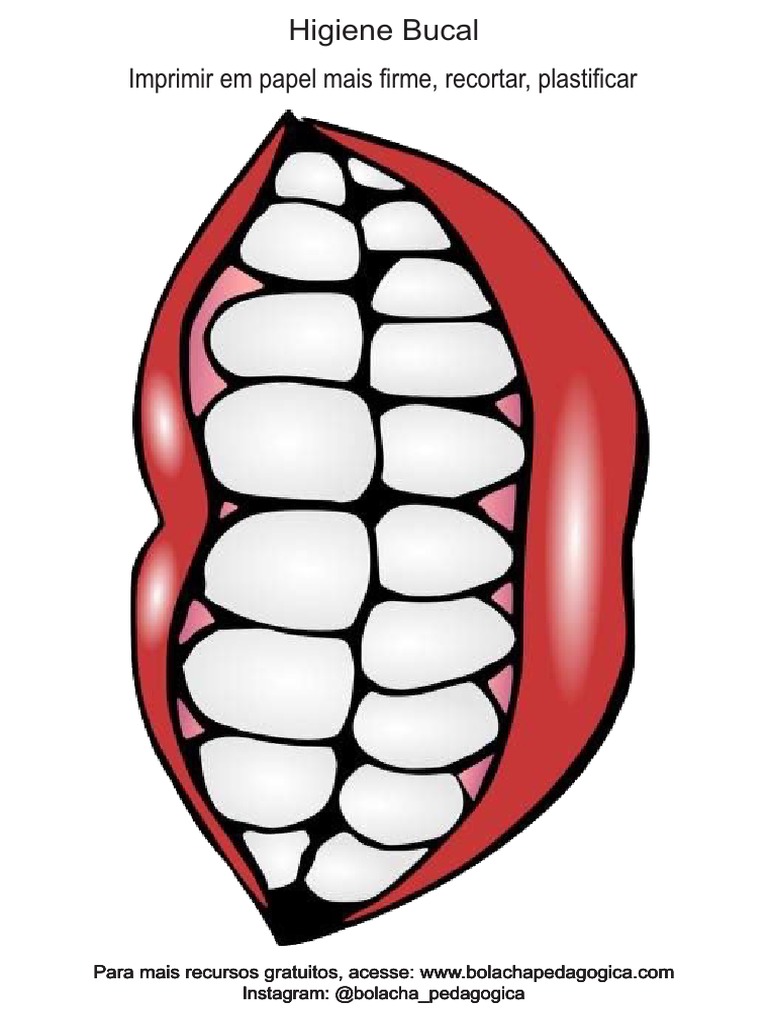 Higiene-Bucal-Bolacha-Pedagogica-1 | PDF