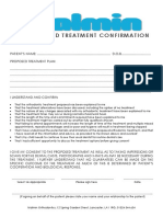 Orthodontic Contract and Consent Form PDF | PDF | Orthodontics ...