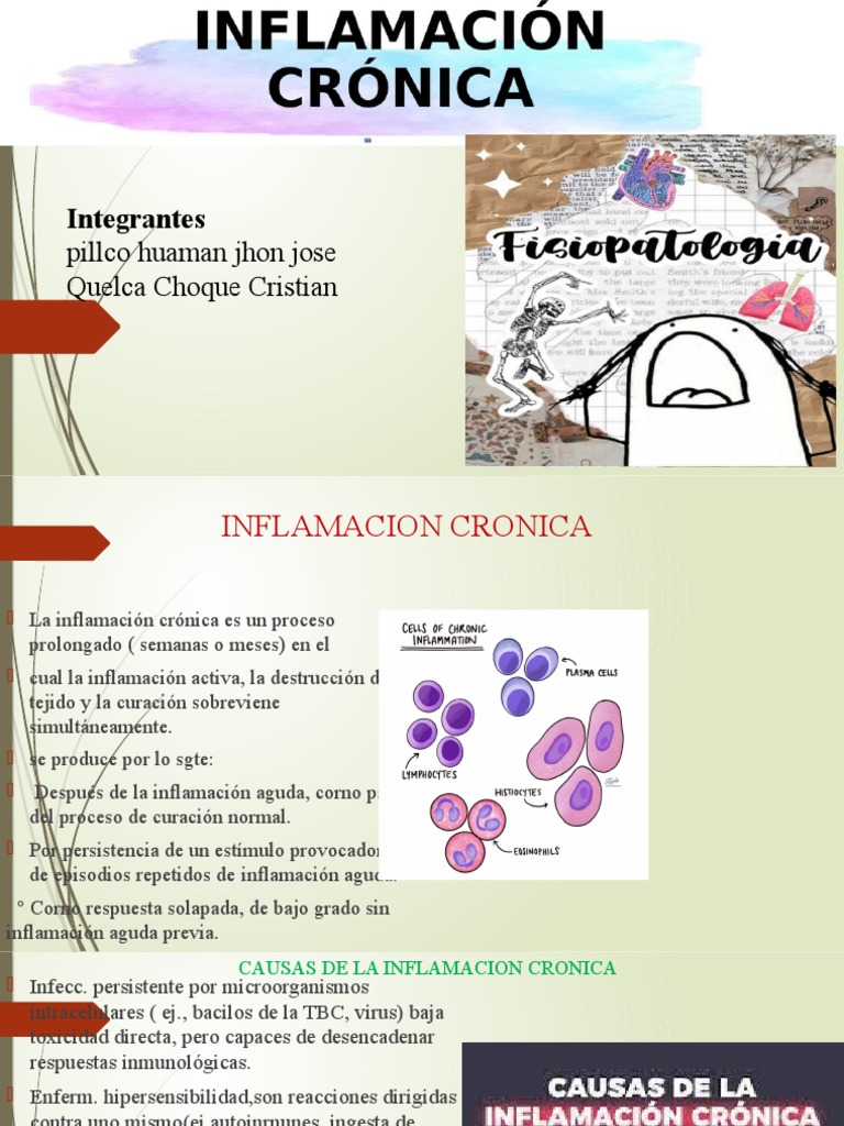 Inflamacion Cron | PDF | Inflamación | Macrófago