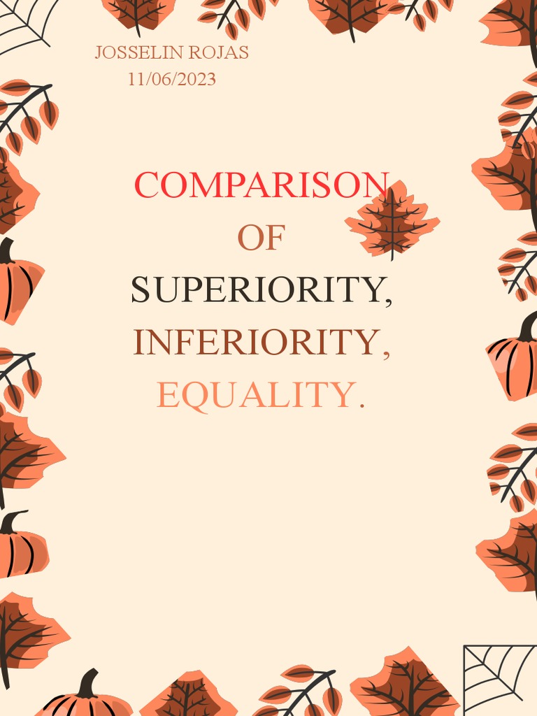 Adjective Comparison: Rules & Examples | PDF