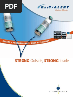 Bact Alert 3d Brochure | PDF | Medical Specialties | Microbiology