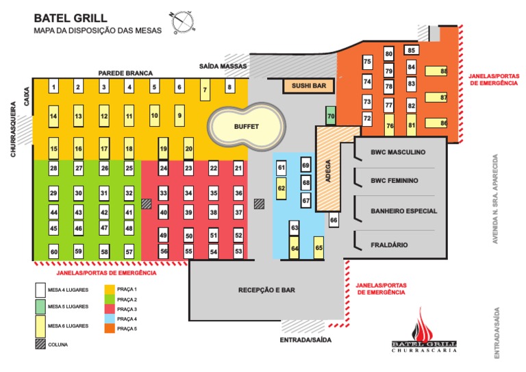Mapa Mesa-Batelgrill | PDF
