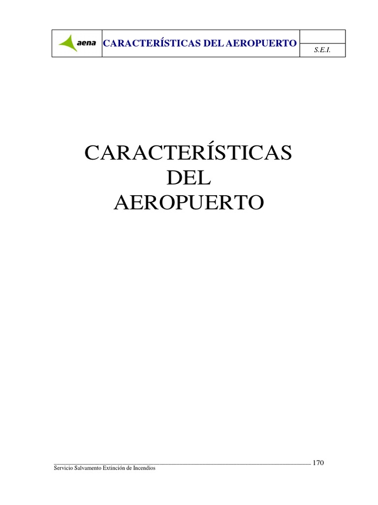 Características Del Aeropuerto | PDF