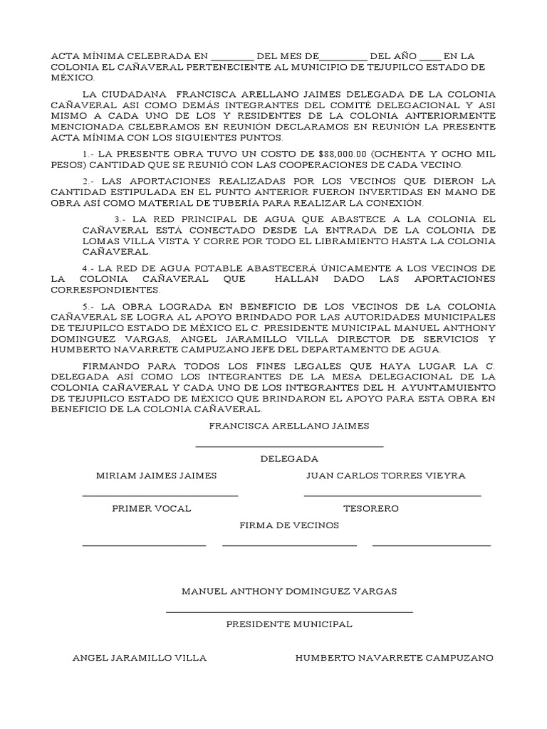 Acta Informativa | PDF