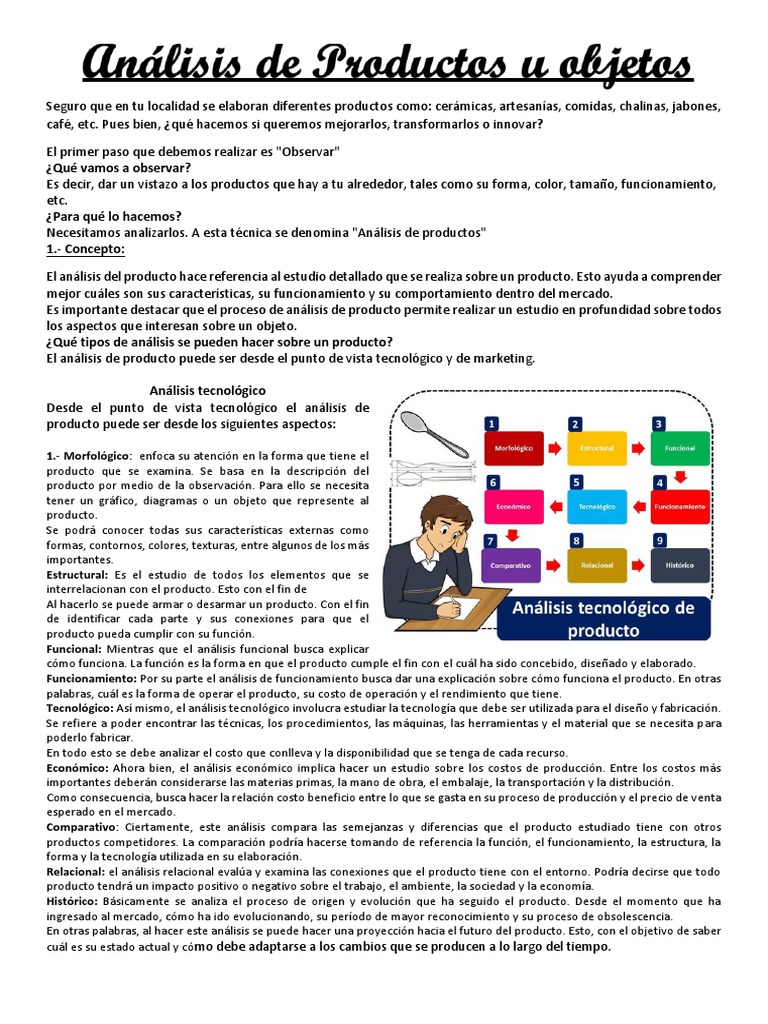 Analisis Del Producto | PDF | Producto (Negocio) | Marketing