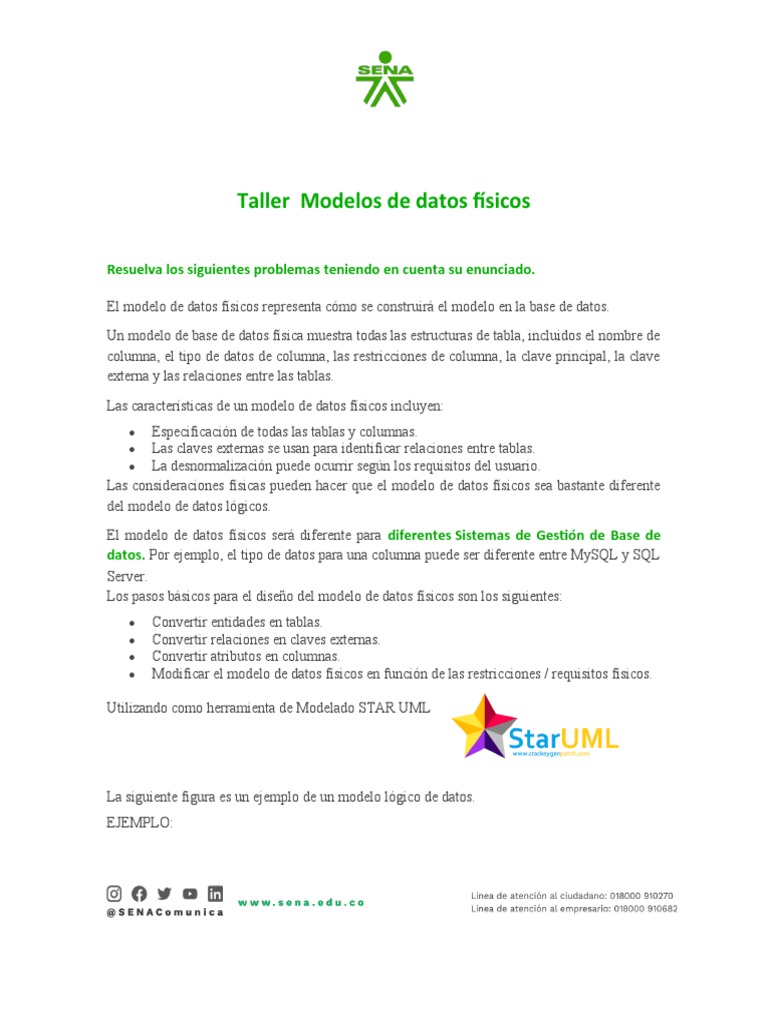 GC-F - 005 - Taller 4. Taller Modelos de Datos Fisicos RESUELTO | PDF | Aeropuerto | Bases de datos