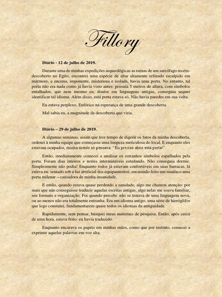 Fillory | PDF