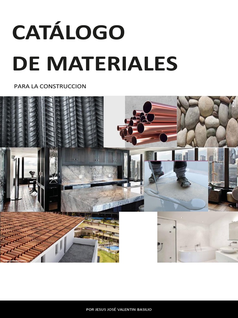 Catalogo de Materiales de Construccion 3ER PARCIAL | PDF
