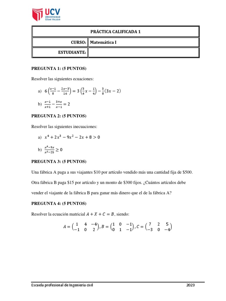 S4.4 Práctica Calificada Grupal | PDF