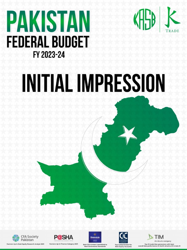 Pakistan Federal Budget FY 2024 Overview | PDF | Securities (Finance ...