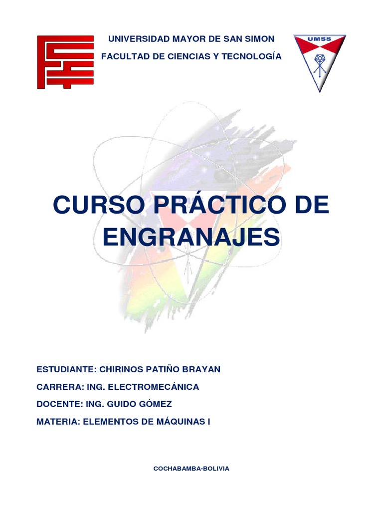 Engranajes Pdf Engranaje Ingeniería Mecánica