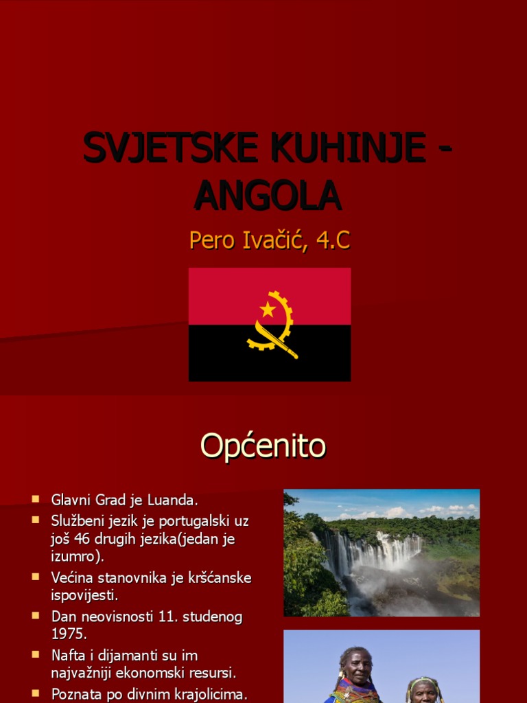 Svjetske Kuhinje - Angola | PDF