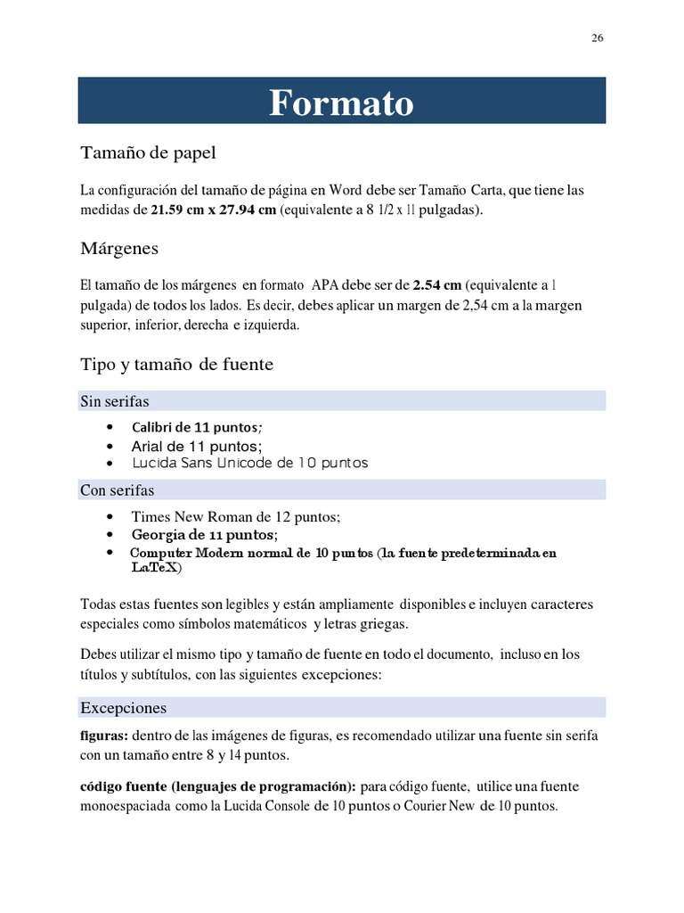 Formato Normas APA | Descargar gratis PDF | Serif | Informática