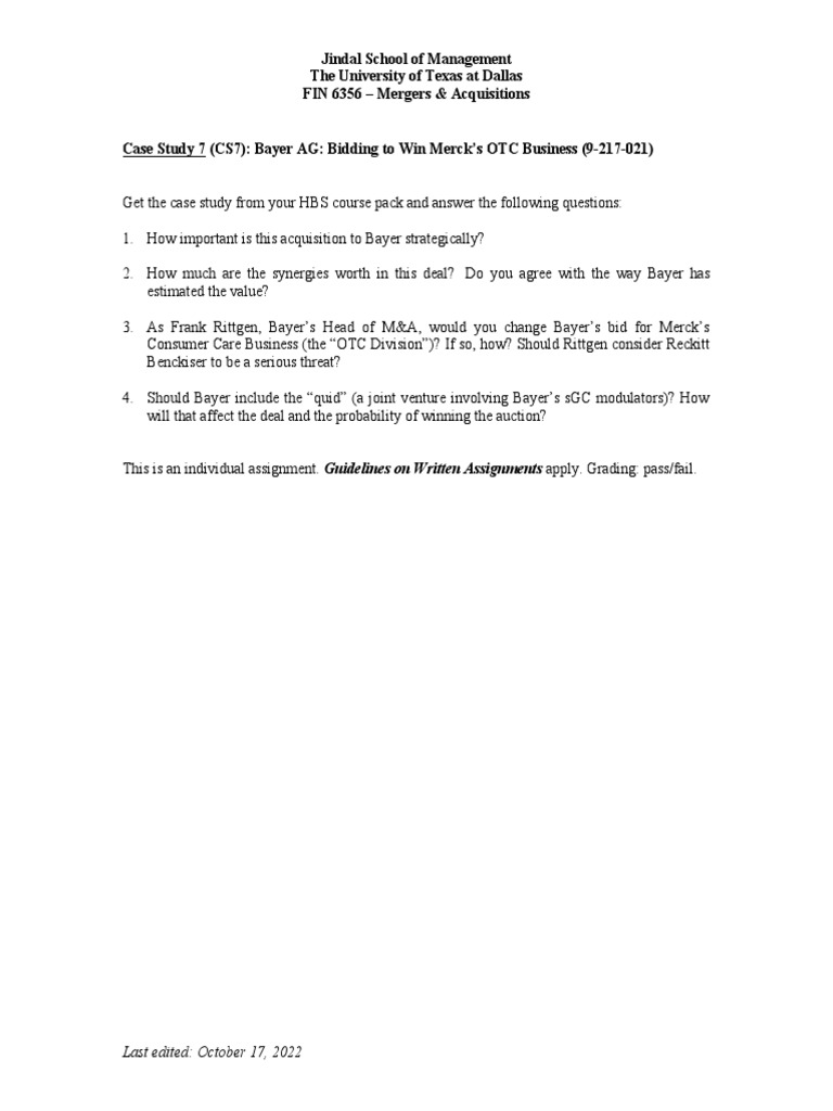 CS7 - Merck OTC | PDF