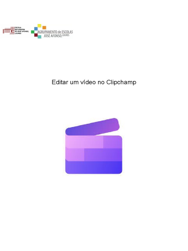 Editar Um Vídeo No Clipchamp | PDF | Vídeo | Informática