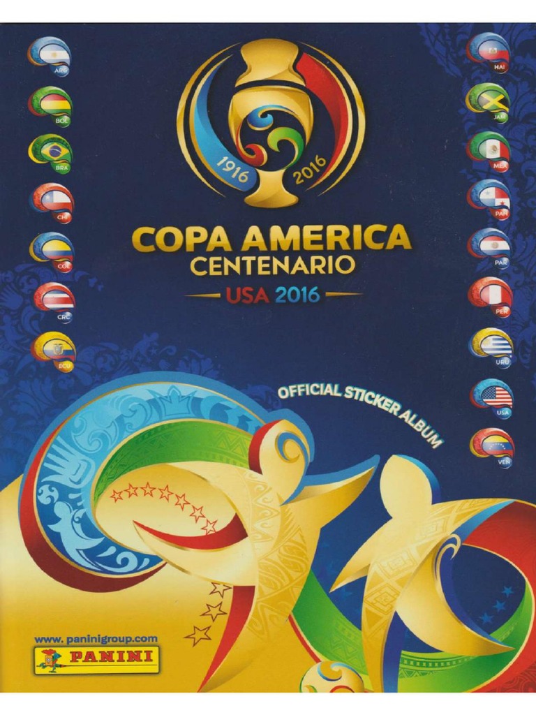 Albúm - Copa América 2016 | PDF