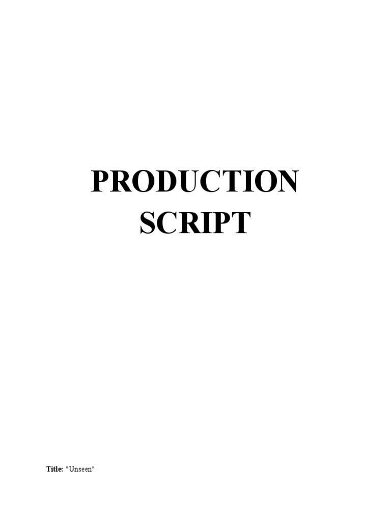Unseen Script | PDF