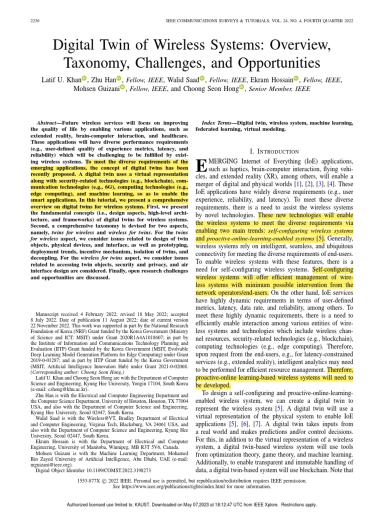 3 Digital - Twin - of - Wireless - Systems - Overview - Taxonomy ...
