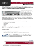 gp1100x Datasheet | PDF | Quality Of Service | Optical Fiber