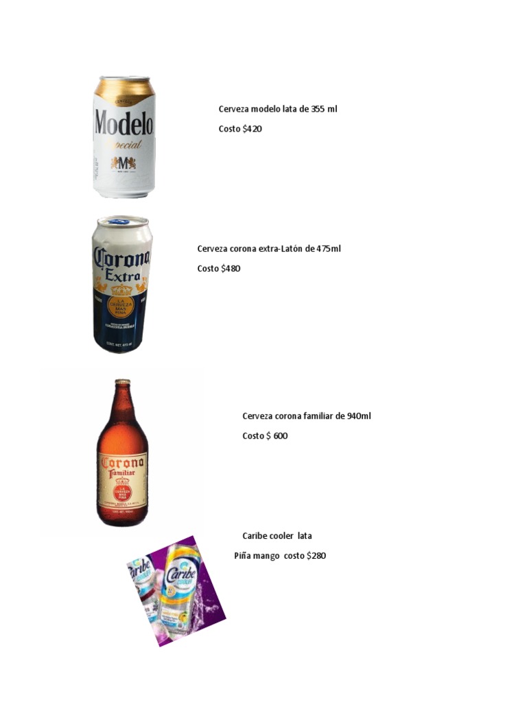 Cerveza Modelo Lata de 355 ML | PDF