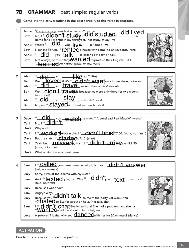 7B Grammar | PDF | Language Mechanics | Syntax