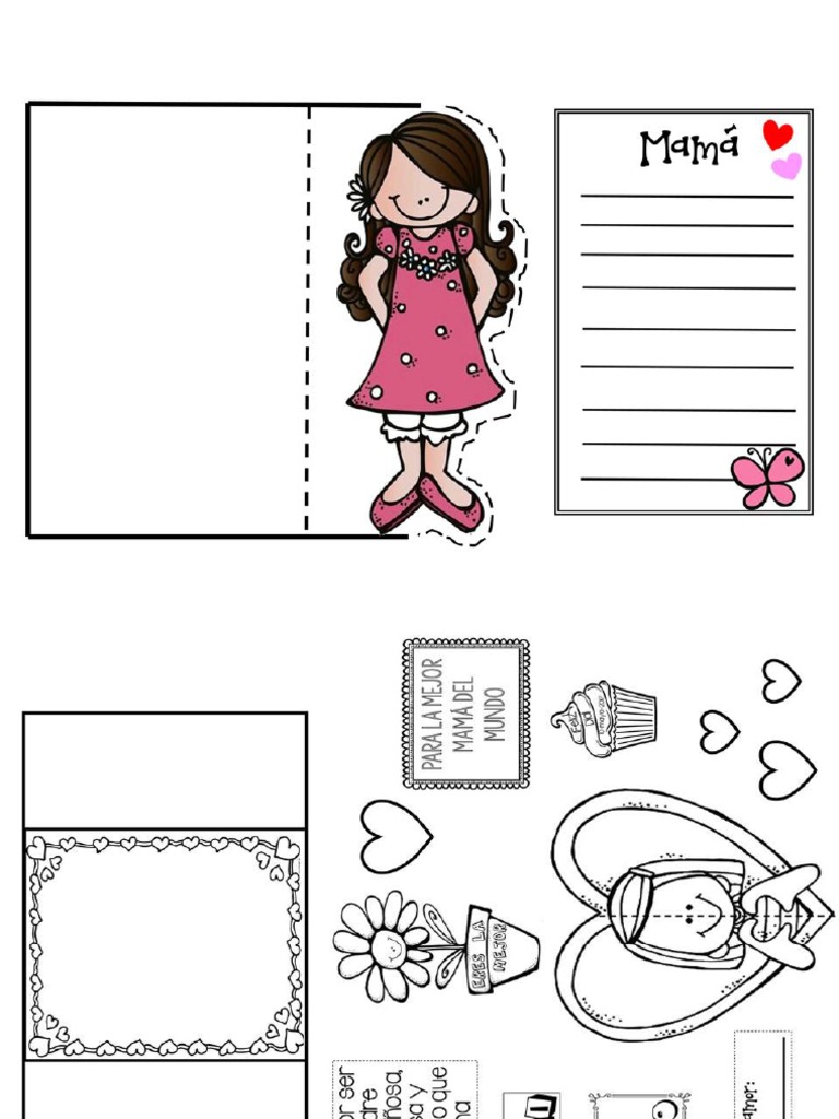 Tarjeta Para Mamá Pdf