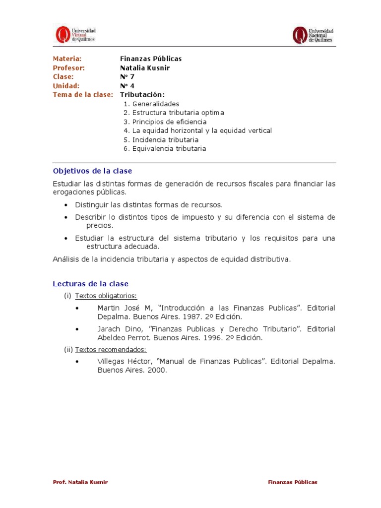 Introducción a la Tributación | PDF | Finanzas y dinero | Derecho