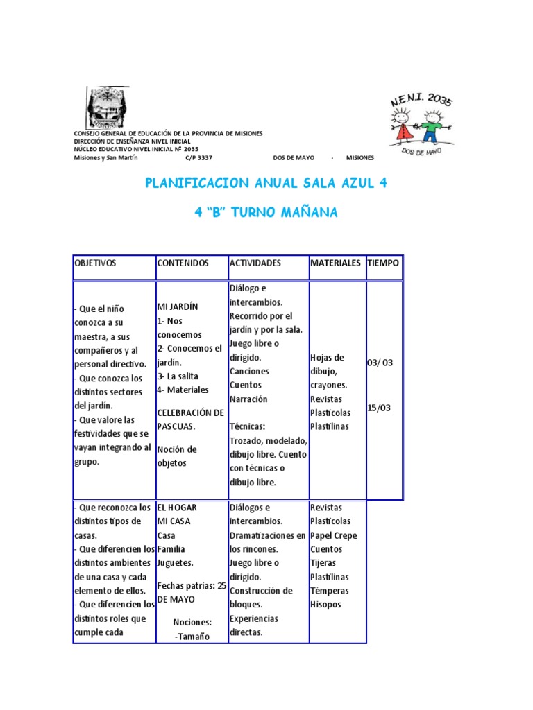 159883753-Ejemplo-de-planificacion-anual-sala-4-anos | PDF
