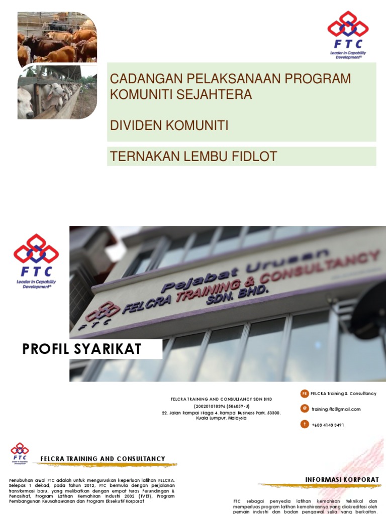 PKS - Ternakan Lembu Feedlot 140223 | PDF