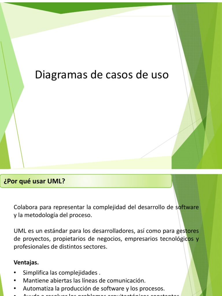 Diagramas de Casos de Uso | PDF | Caso de uso | Lenguaje de modelado ...
