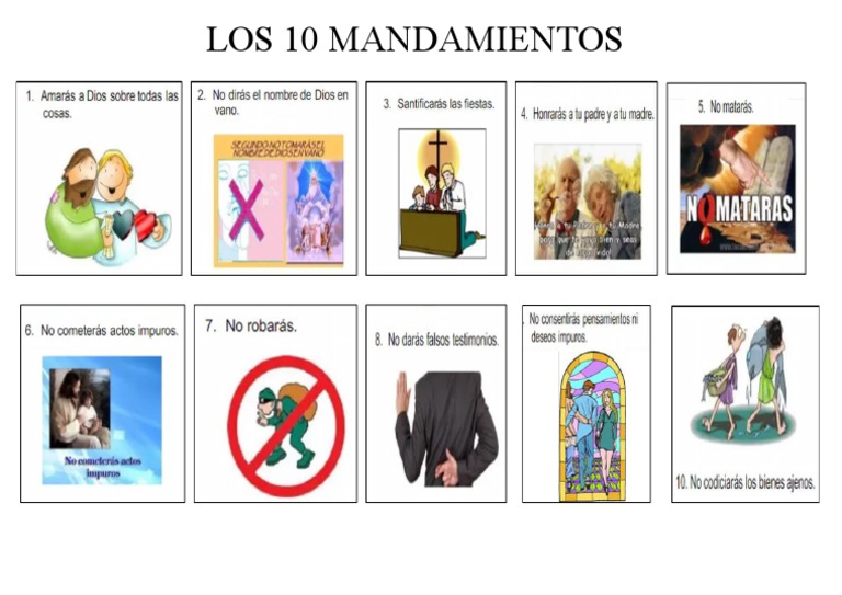 Los 10 Mandamientos | PDF