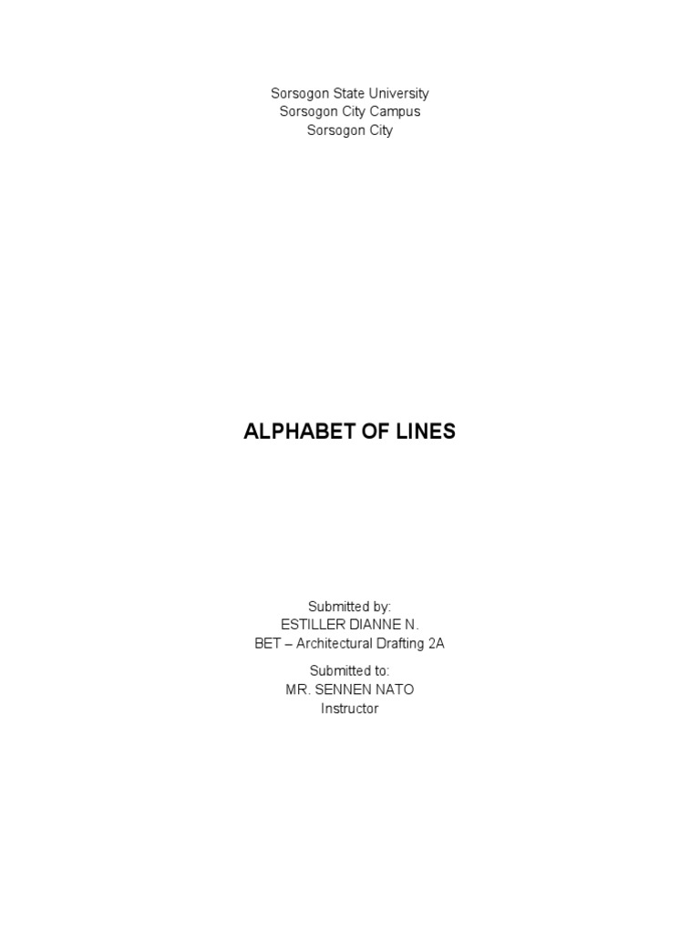 Alphabet of Lines - Estiller | PDF | Computers