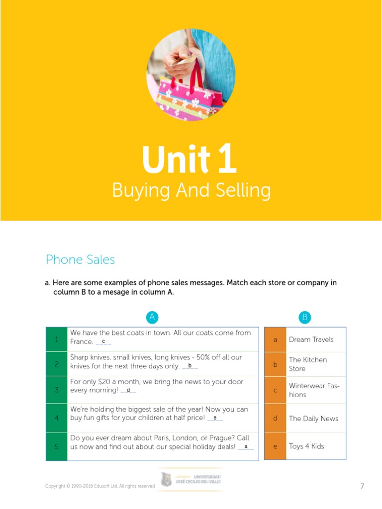 Basic 2 Workbook - Unit - 1 | PDF