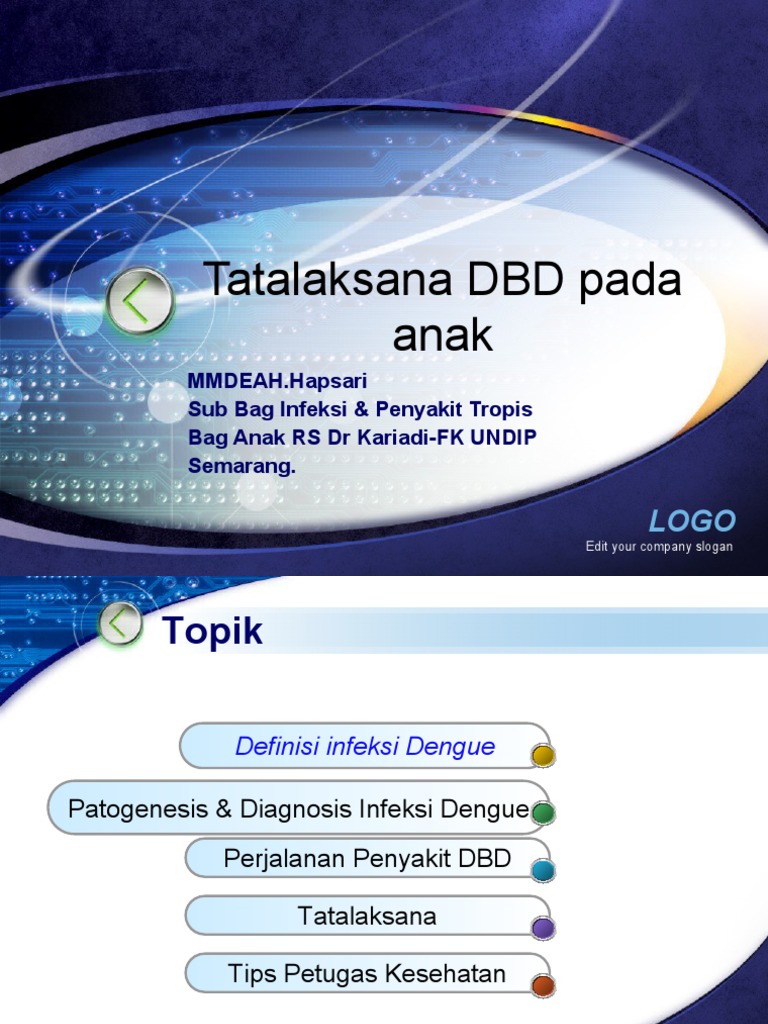 Tatalaksana DBD Pada Anak (DKK) | PDF