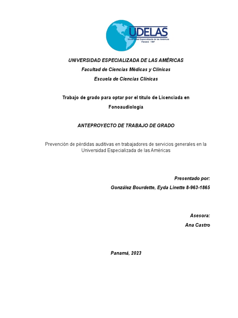 Anteproyecto Eyda | PDF