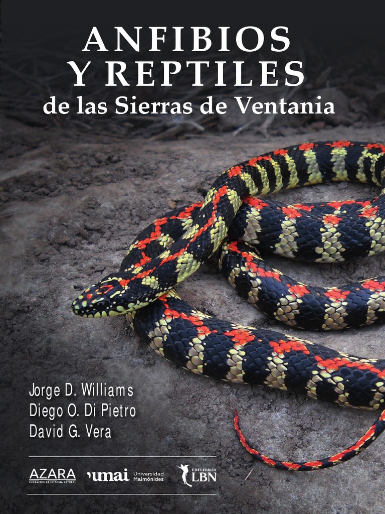 Anfibios y Reptiles de Las Sierras de Ventania | PDF