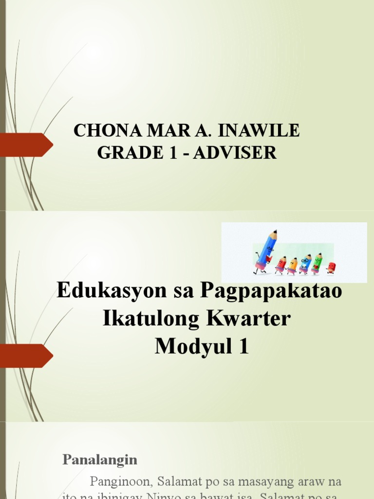 Esp Co2 Grade 1 | PDF