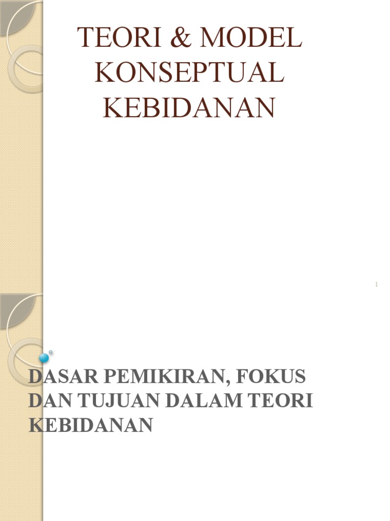Teori & Model Konseptual | PDF