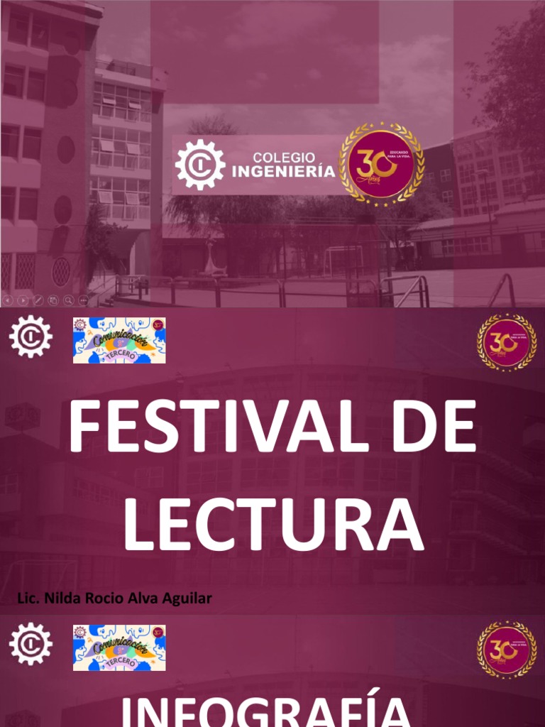 ESTRUCTURA INFOGRAFÍA (PLAN LECTOR) - 3° Sec. COMUNICACIÓN I | PDF