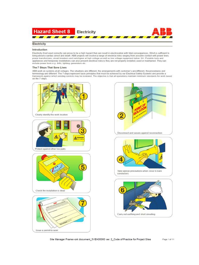 5.1 Hazop Electrical Hazard Abb | PDF