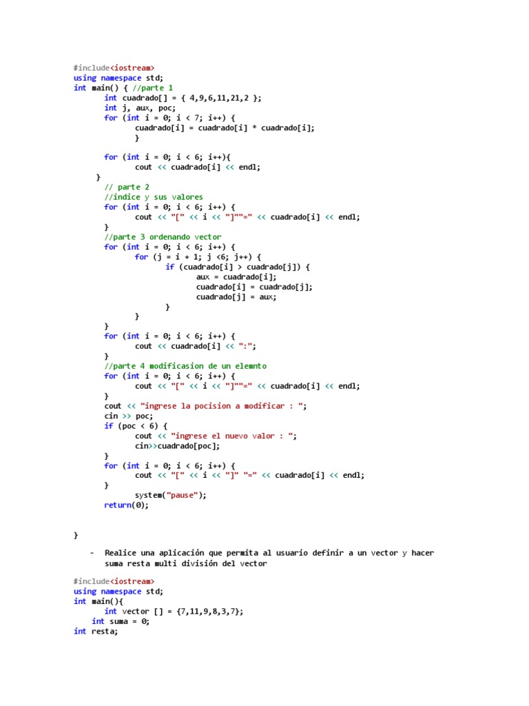 Suma Resta Multi Divi Tprogramacion | PDF | Gestión de tecnología de la ...